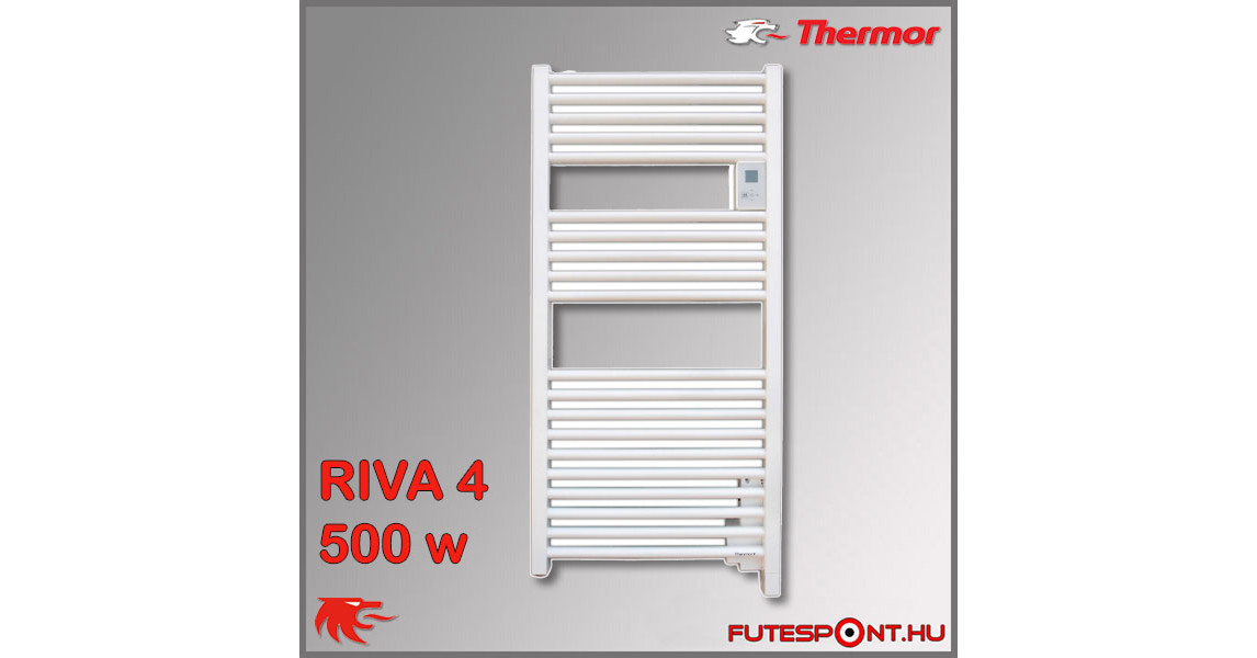 THERMOR RIVA4 törölközőszárító radiátor 500W